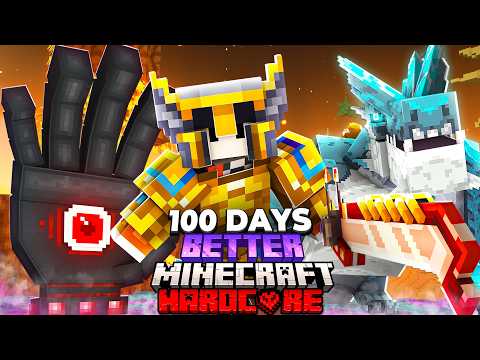 I Survived 100 Days in Better Minecraft Hardcore...