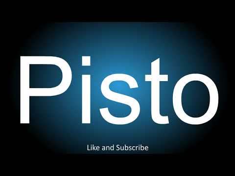 How to correctly pronounce in Spanish - Pisto.