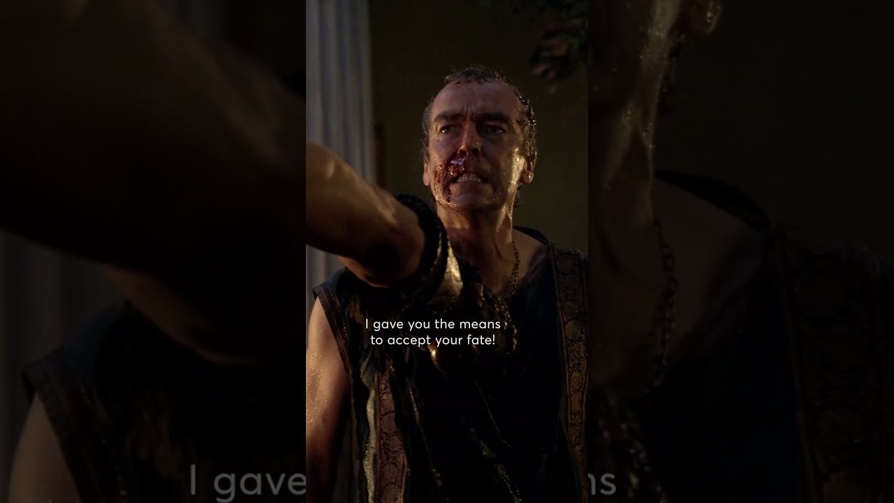 A hero 'til the bitter end. #Spartacus #AndyWhitfield #LiamMcIntyre