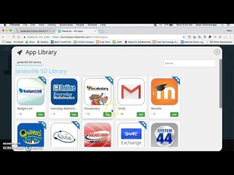 Adding Apps to ClassLink