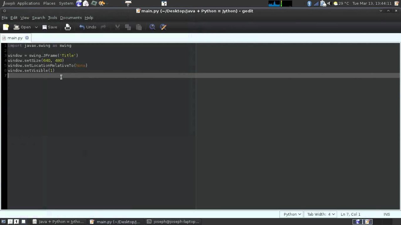 Java + Python = Jython - Running Python On JVM