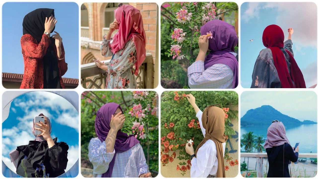 hijab girl profile pic || hijab girls dpz