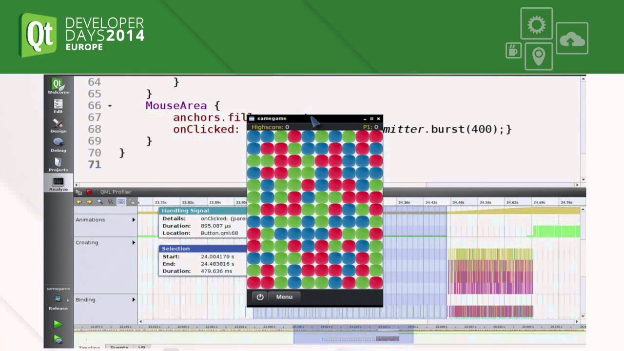 QtDD14 -Using the QML profiler - Ulf Hermann