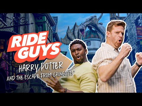 One-of-a-Kind Thrill Ride! Harry Potter and the Escape from Gringotts | Ride Guys