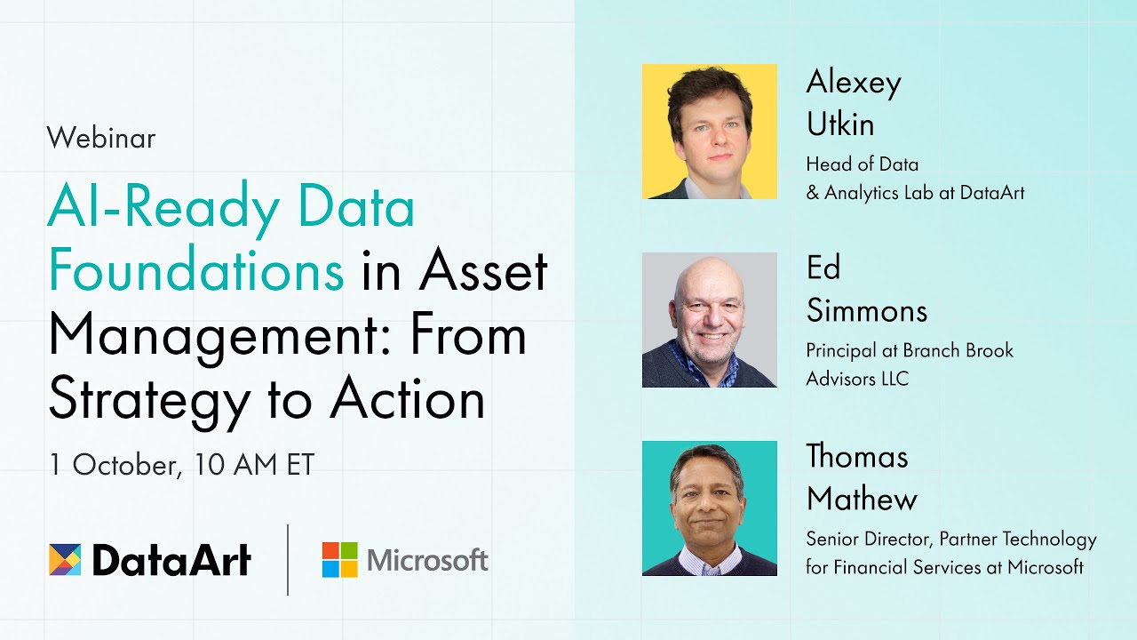 AI-Ready Data Foundations in Asset Management: From Strategy to Action