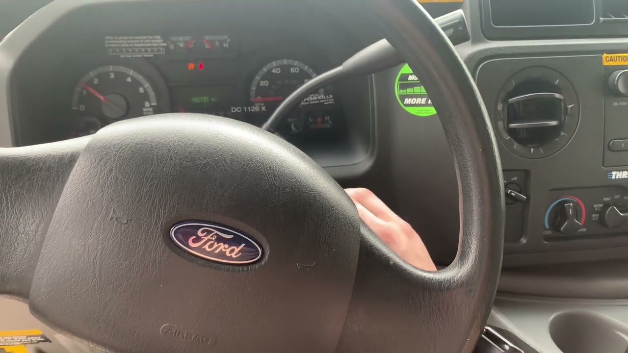 2017 Ford E450 U-Haul chime 