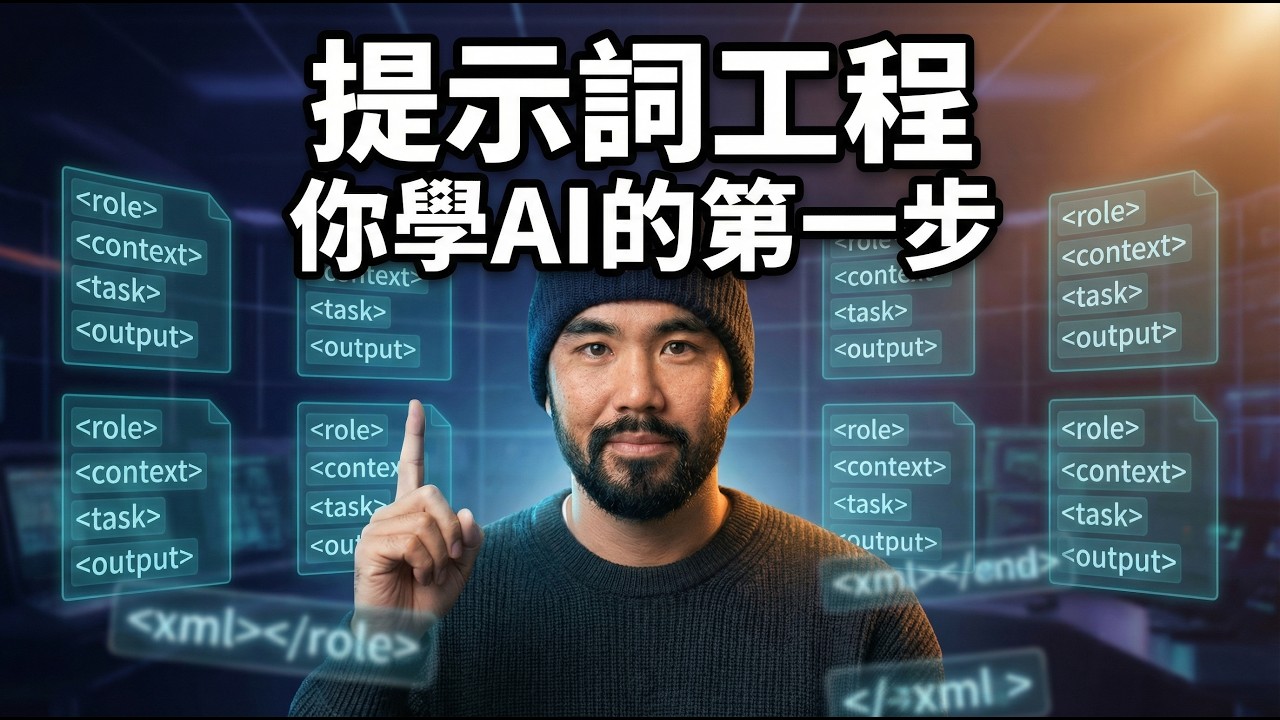 提示詞工程完整教學：Anthropic 六大架構 + 五個實戰技巧 Prompt Engineering