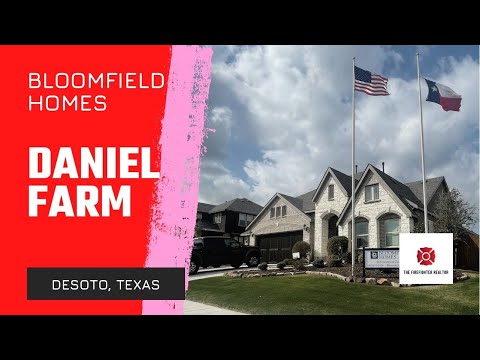 New Bloomfield Homes for Sale DeSoto, Texas🏠Daniel Farms Subdivision
