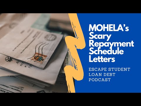 MOHELA's Repayment Schedule Letters + Recertifying Your IDR Income