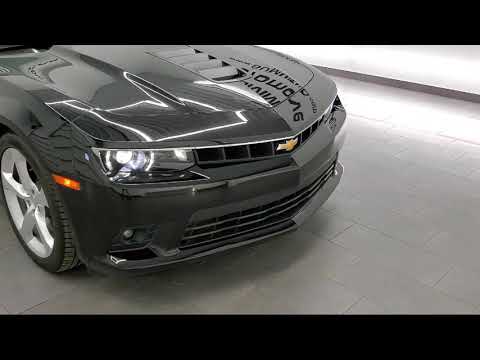 2015 Chevrolet Camaro SS Black Used. walk around for sale in Fond Du Lac, Wisconsin,