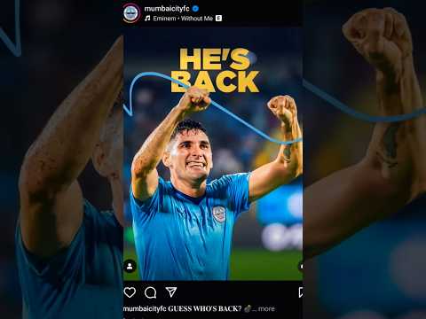 Perera Diaz Back to Mumbai city๐ฎโ๐จ๐ฎโ๐จ. #football #mumbai #kerala #keralablasters #manjappada #kbfc