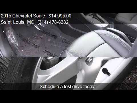 2015 Chevrolet Sonic LTZ Auto 4dr Hatchback w/1SF for sale i