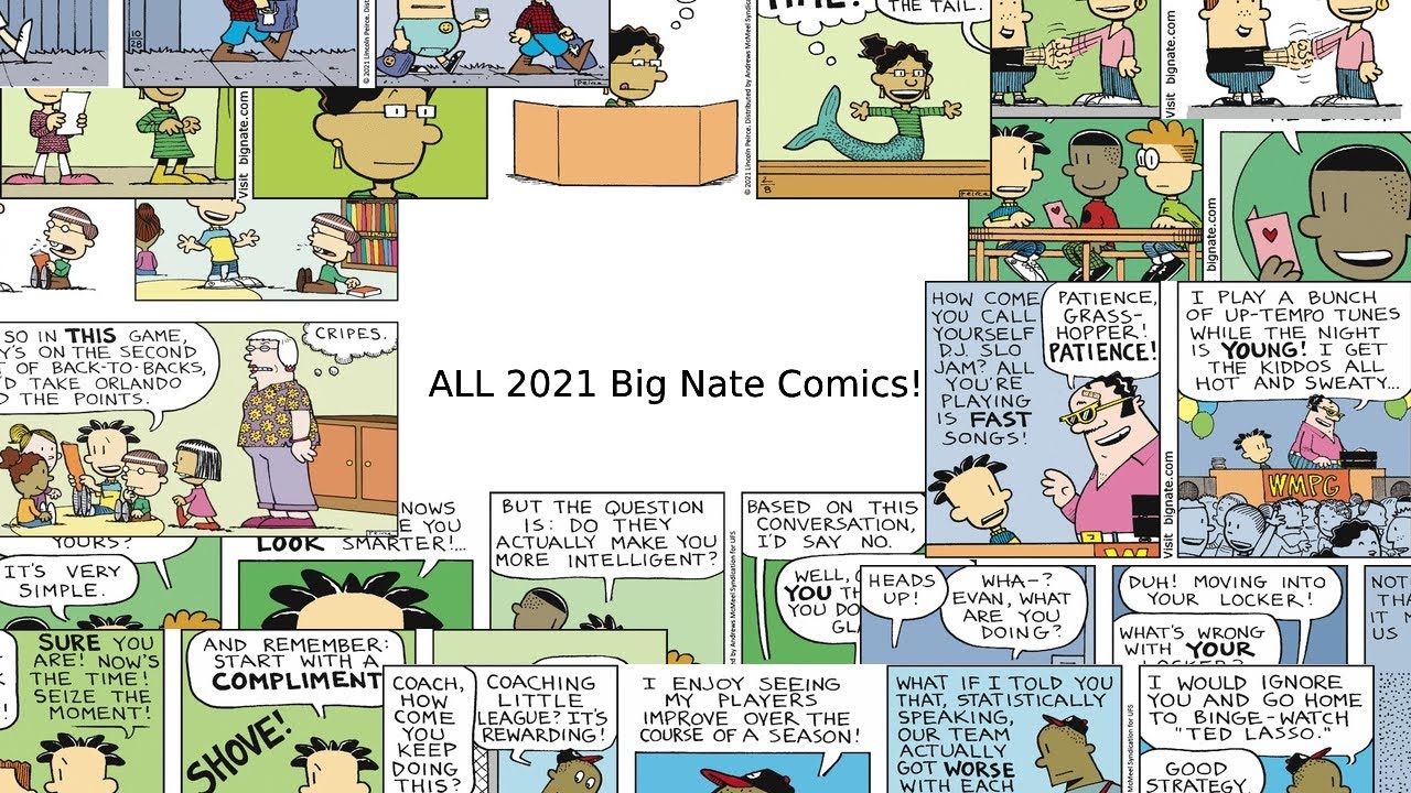 All 2021 BIG NATE Comics