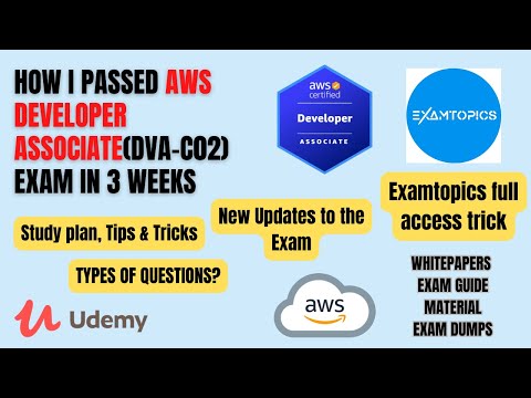 How I passed AWS Certified Developer Associate(DVA-C02) Exam in 3 Weeks | #aws #awscertification