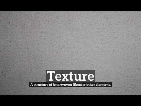 What is Texture? | How Does Texture Look? | How to Say Texture in English?