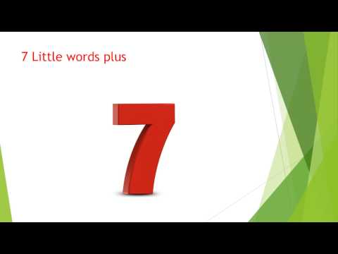 7 little words plus Relating to the earth