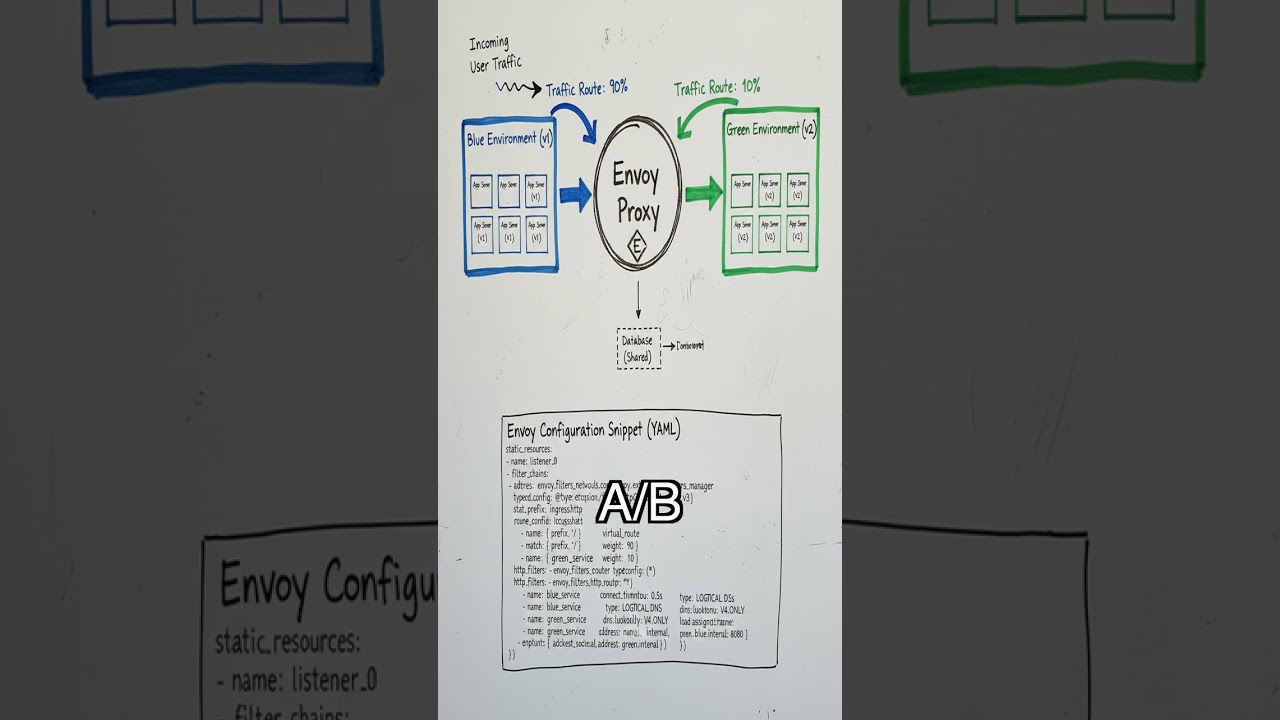Envoy Proxy: Smart Route Control for Microservices #envoyproxy #requestrouting #trafficmanagement