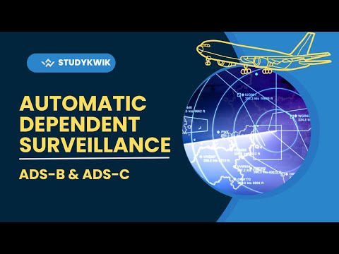Radio Aids: ADS-B & ADS-C || #aviation || #airport