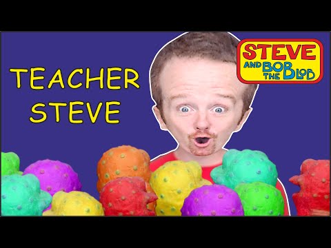 Steve and Blob: Teach Little Ones ba…: English ESL video lessons