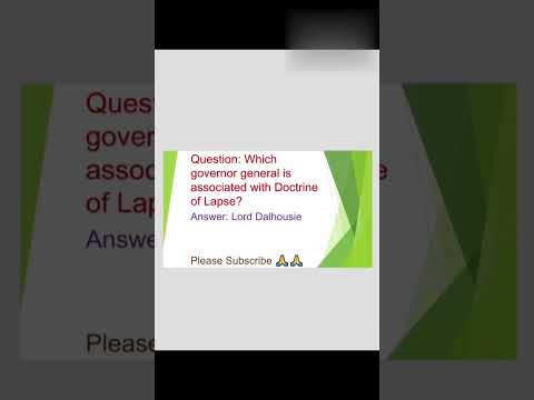 Lord Dalhousie#Doctrine of Lapse#british rule in India