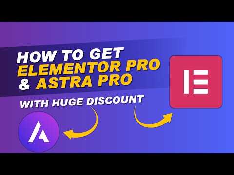 How to get Elementor Pro and Astra Pro with huge Discount - Class 27