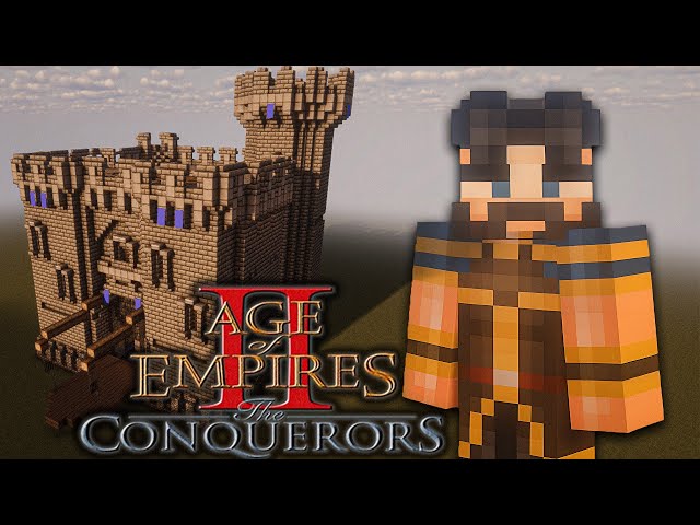 Britons Castle from Age Of Empires 2 Definitive Edition Minecraft Map