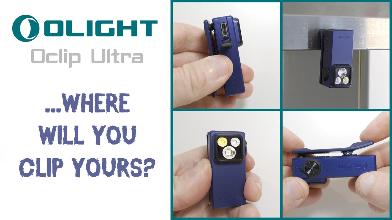 [Review] OLIGHT Oclip Ultra - The powerful UV could tan the sun and the ...