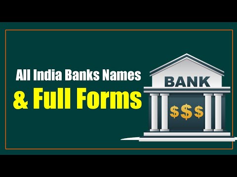 All India Bank names and their Full Forms | List Of all Bank Names in India | Yours Media