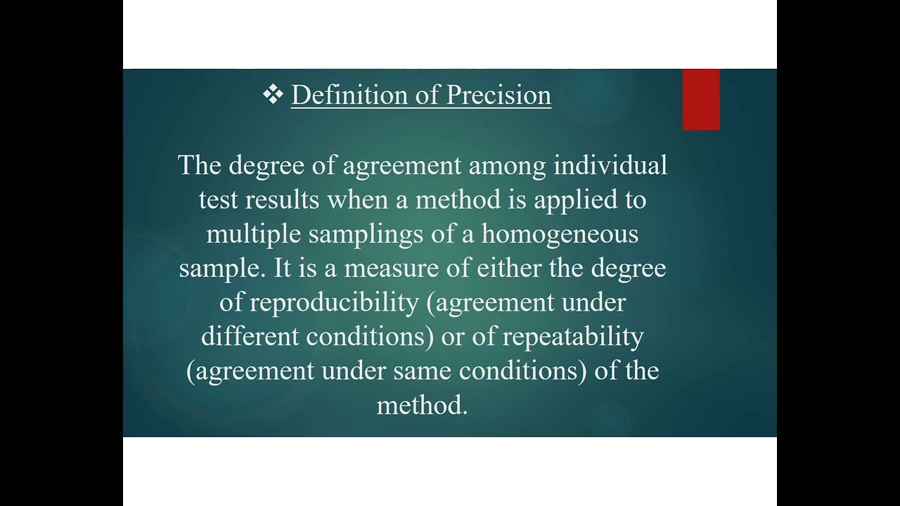 Analytical method validation PPT Presentation 