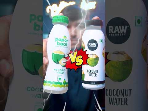Packed Vs Natural Coconut Water #coconut @PaperBoatDrinks #raw #paperboat