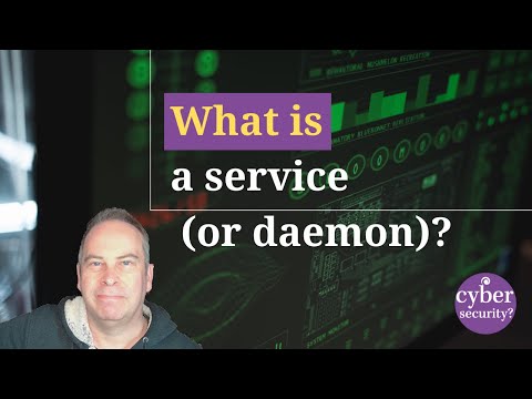 What is a service (or daemon)?