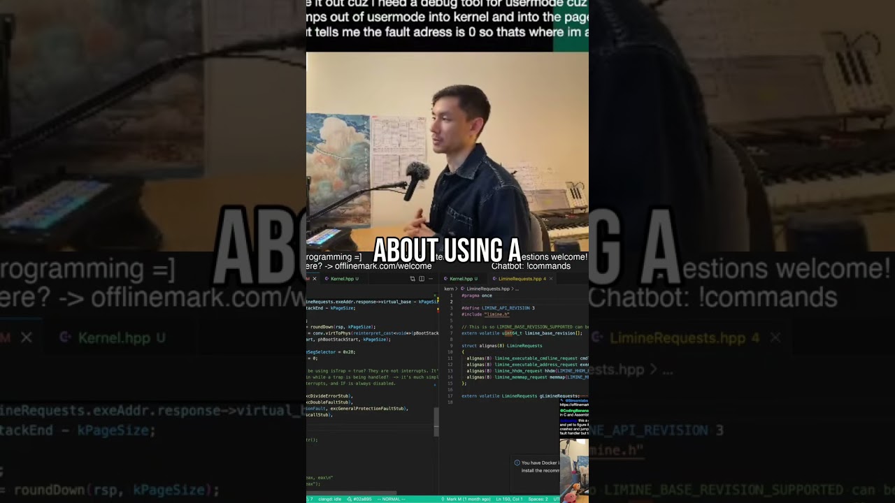 week 108, can you write an OS in C++? #coding #programming #operatingsystem #hacking