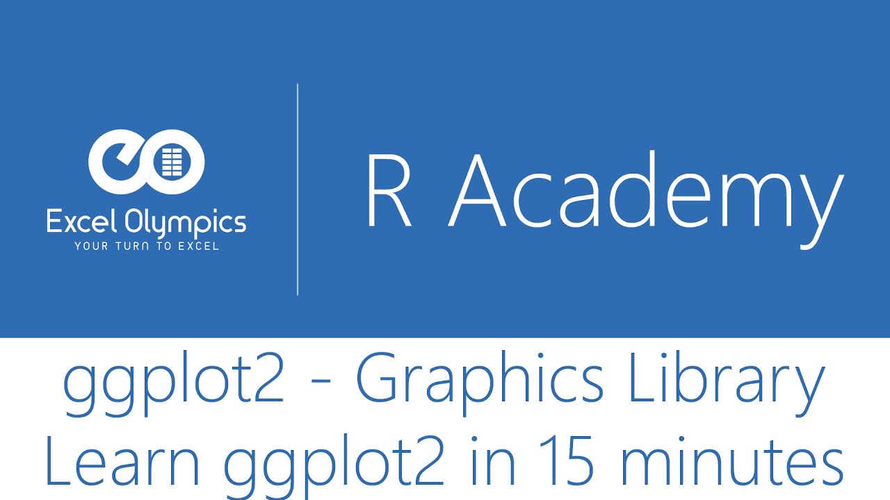 R Academy - ggplot2 basics in 15 minutes