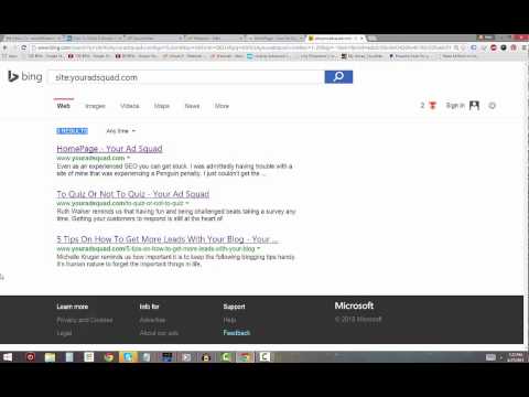 How to Check if Your Site Is Indexed by Bing or Yahoo