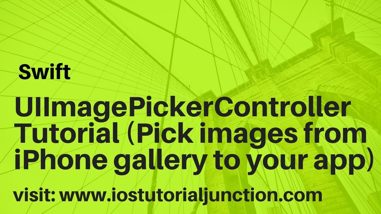 UIImagePickerController-swift Tutorial