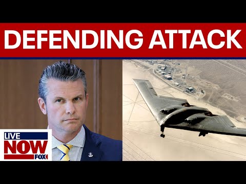 WATCH LIVE: Defense Secretary Pete Hegseth defends US attacks on Iran