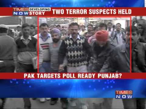 Two suspected Babbar Khalsa terrorists arrested