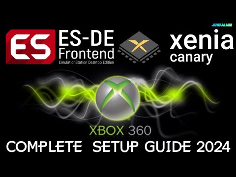 EmulationStation DE ☆ Xenia Canary Emulator Setup Guide #emulationstation #xbox360 #xenia