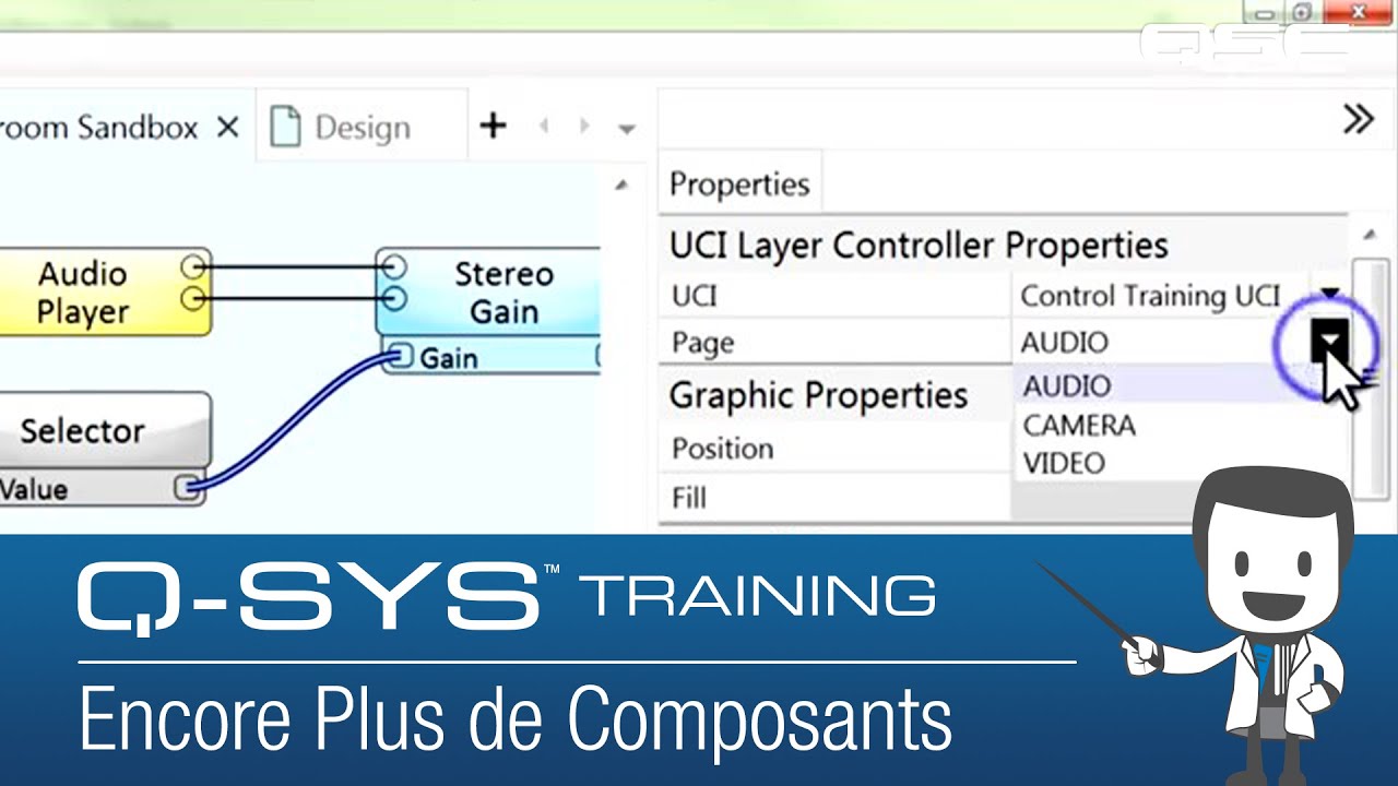 Q-SYS Control 101: Even More Control Components (FR)