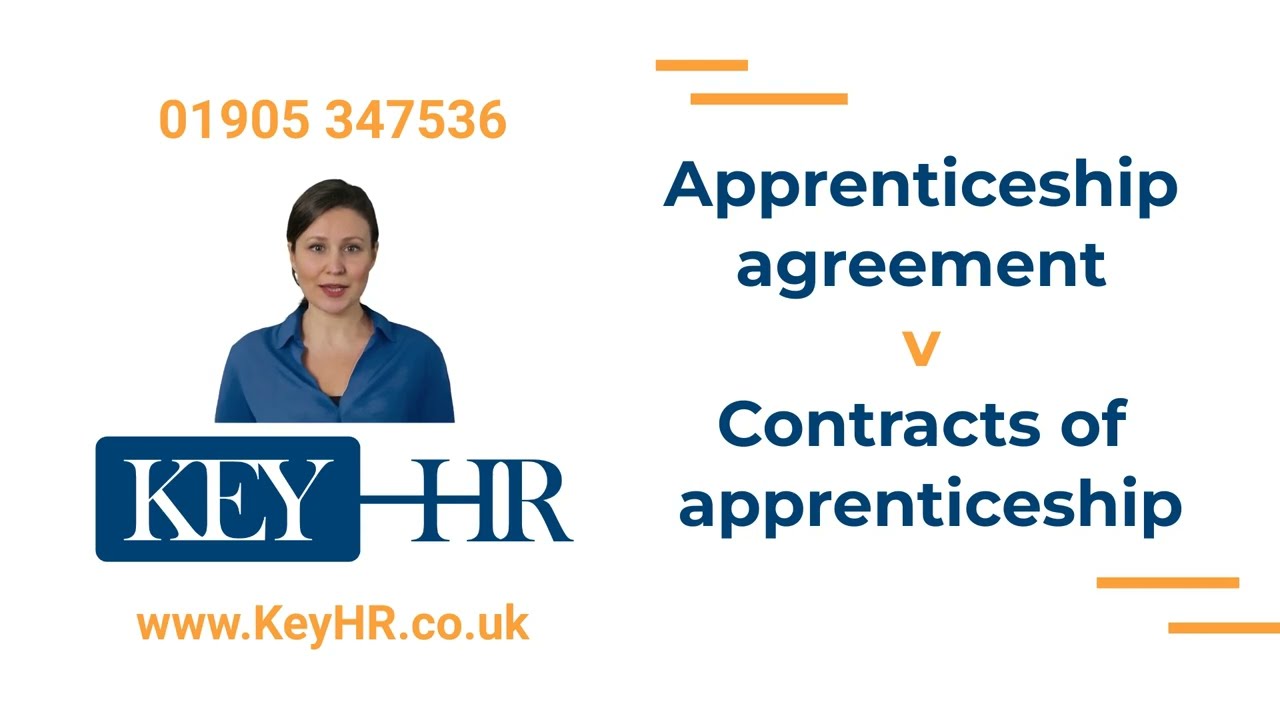 Apprentice agreement v contract of apprenticeship