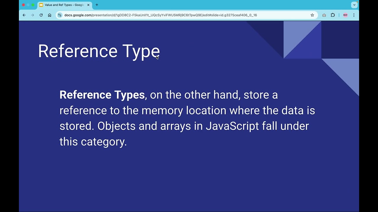 Value vs Reference Types in JavaScript | Mutation & Reassignment Explained