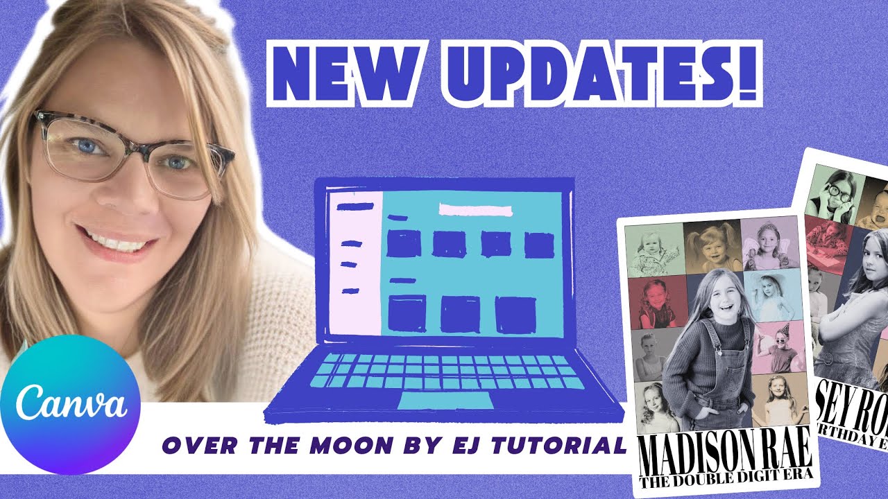 Tutorial for DIY Template from Etsy (featuring your photos and your text) What Era Are You In?