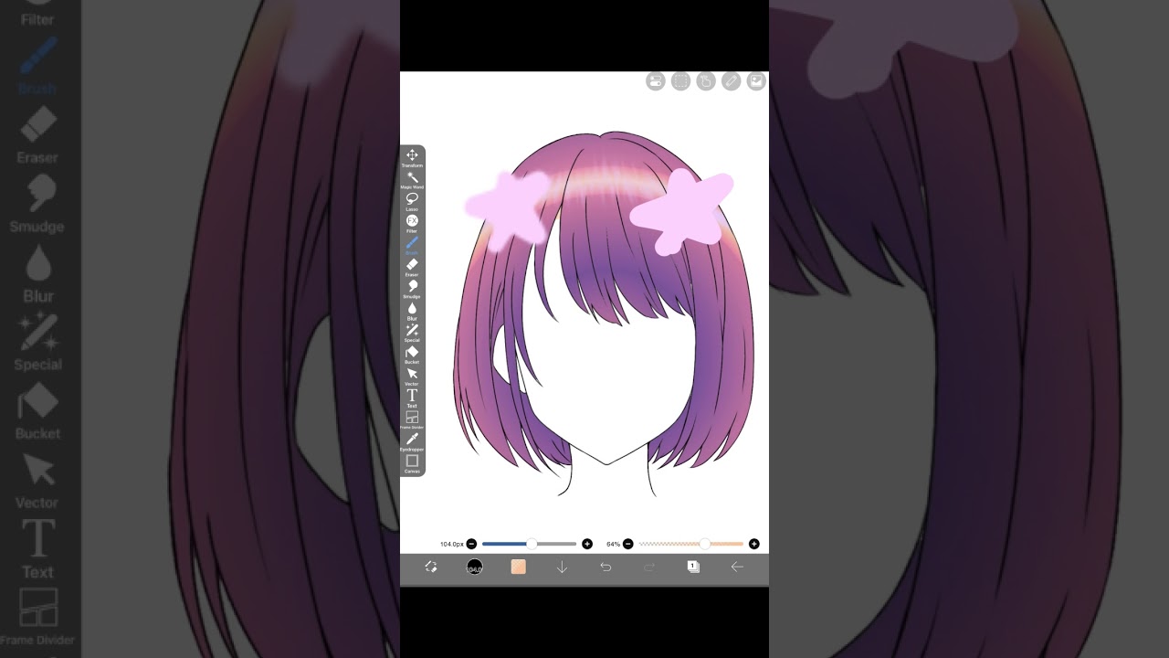 ibispaintx hack #art #ibispaintx #drawingapp