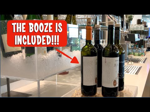 Are AIRPORT LOUNGES Worth It? Testing the Business Lounge from Lufthansa at Amsterdam Airport