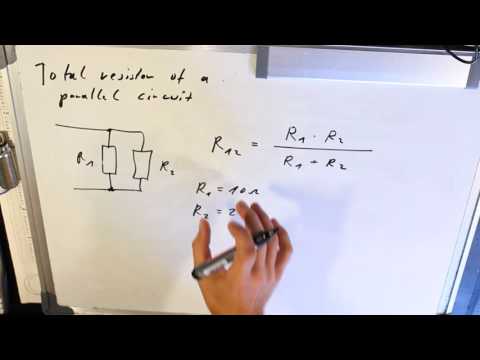 Total Resistor of a parallel circuit