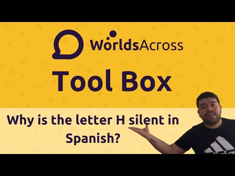Why is the letter H silent in Spanish?