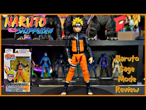 Bandai Anime Heroes Naruto Shippuden Naruto Sage Mode Review
