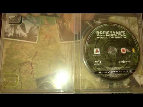 Nostalgamer Unboxes Resistance Fall Of Man On Sony Playstation 3 Three UK PAL System Version