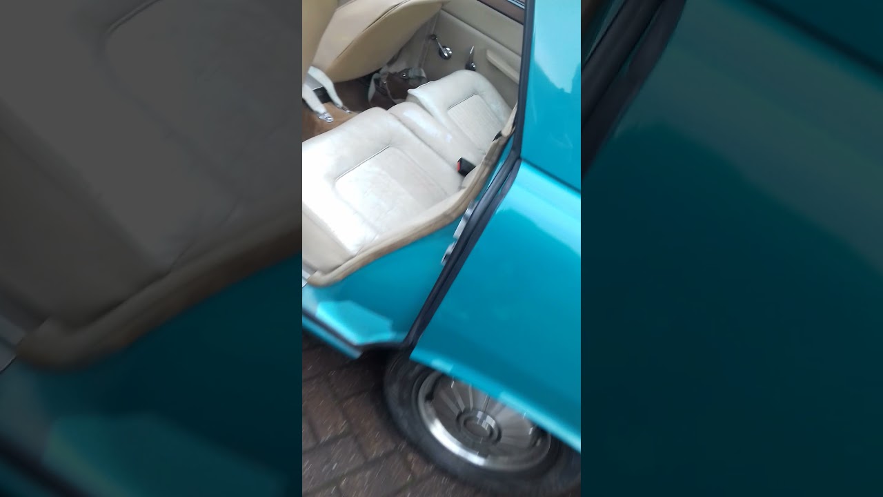 Rover P6 seat replacement part 1