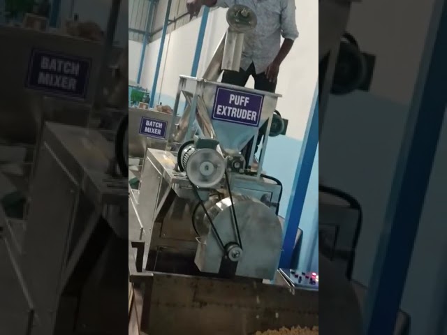Millet Puff Snacks Processing Line - Millet Triangle Puff Snacks ...